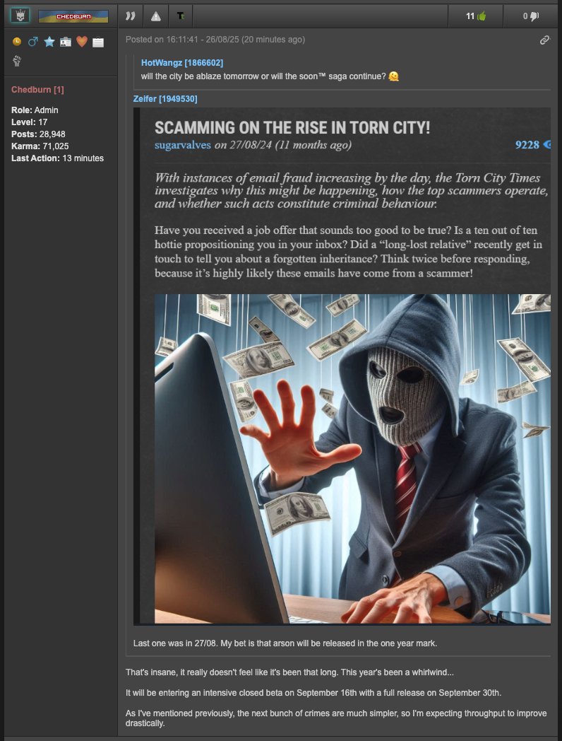 Forums | TORN