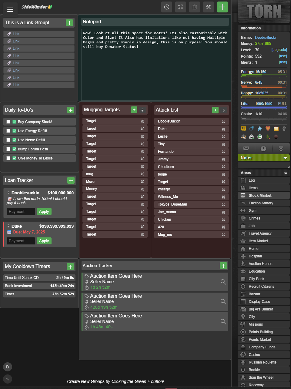 Forums | TORN